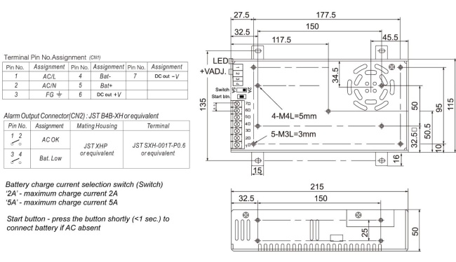 UPS 300W Simple. Uninterruptible power supply (UPS). TH Faraday ...